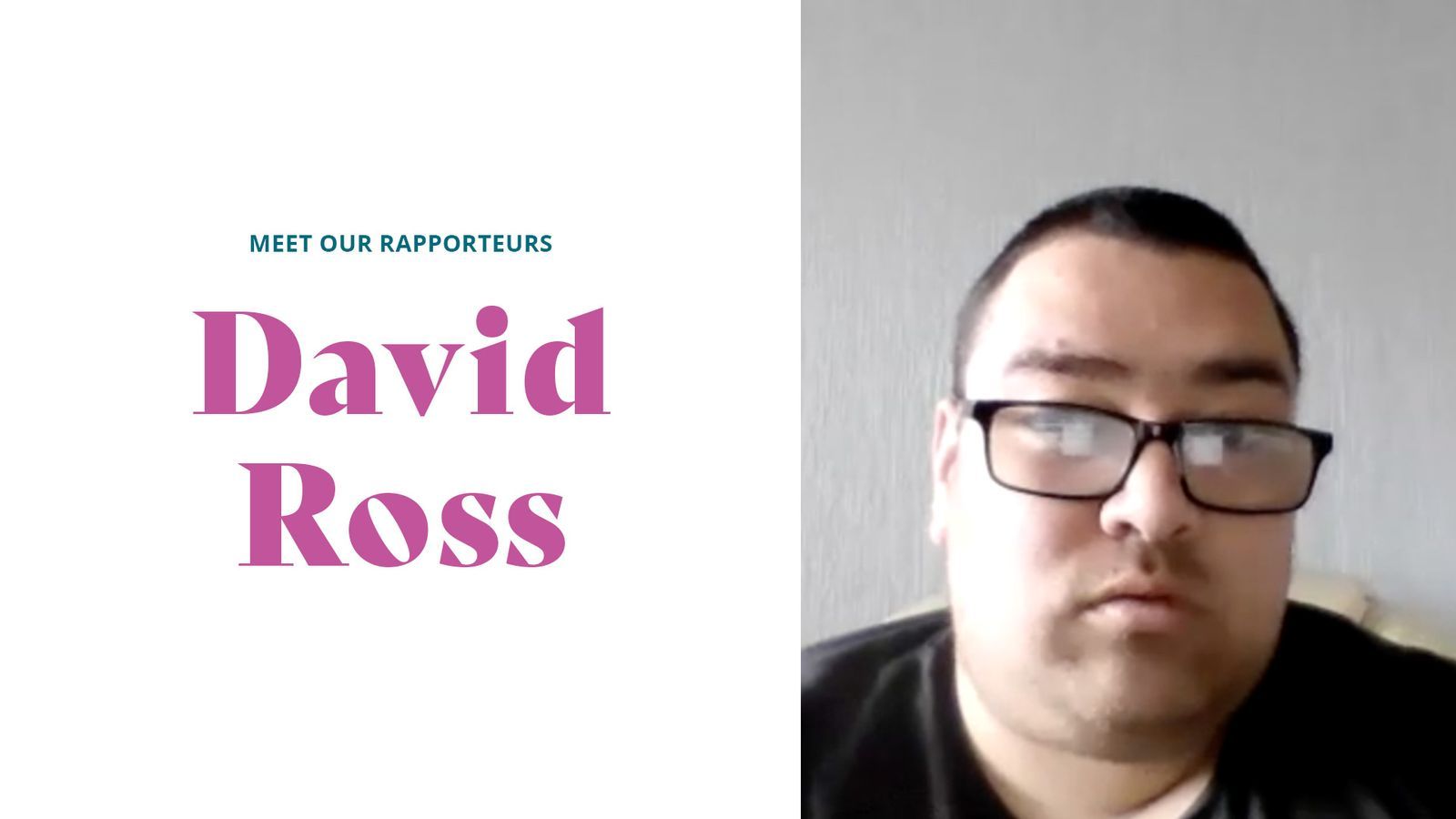 Meet the Rapporteurs