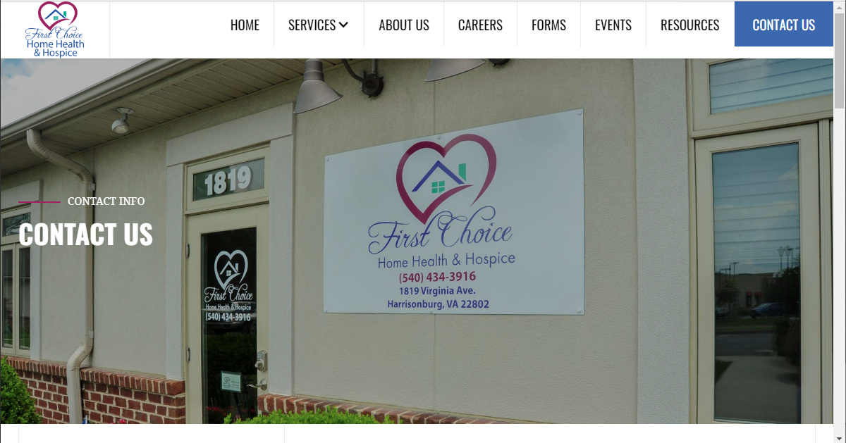 Contac Us - First Choice Home Health & Hospice