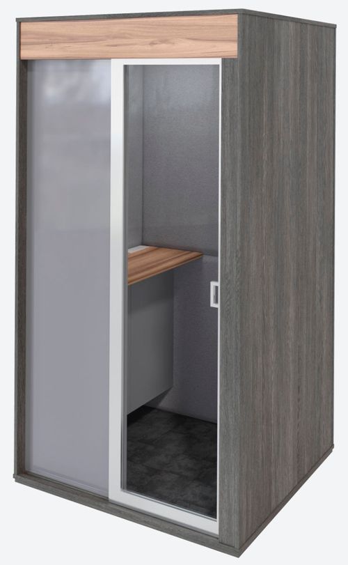TalkBox Slide - Single Seater Sound Privacy Booth