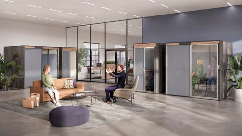 TalkBox Double - 2 Person Interview Meeting Booth