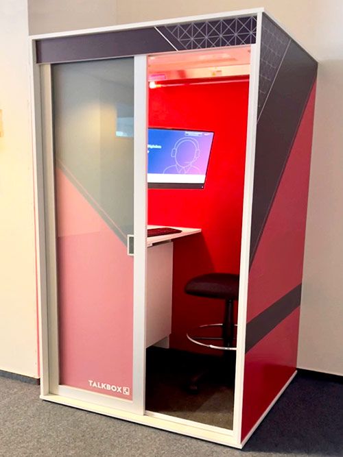 Photo Gallery - Pictures of TalkBox Booths in the wild