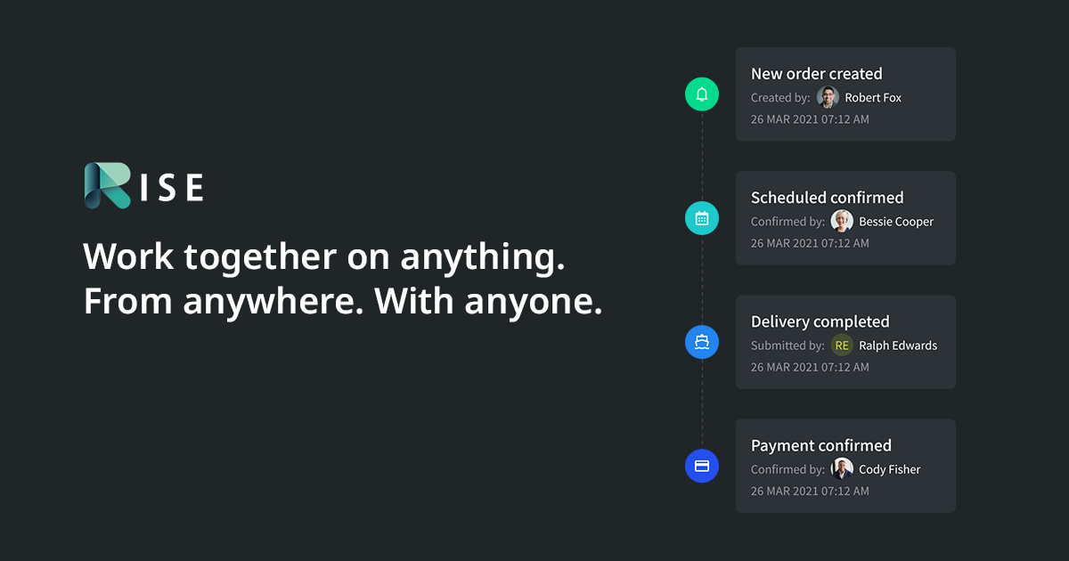 Rise-X | Multi-Party Workflows for Enterprise