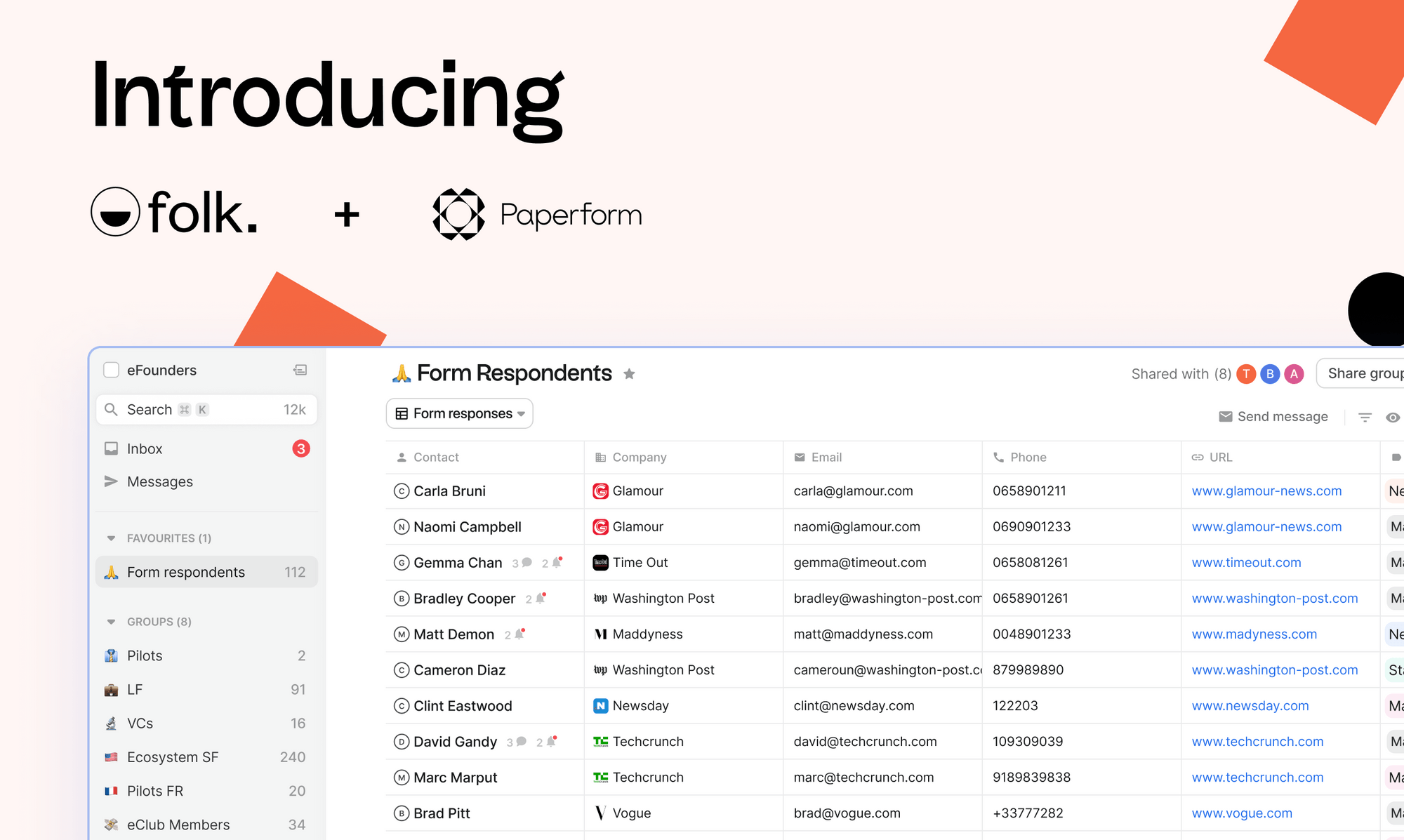 folk — CRM for Partnerships