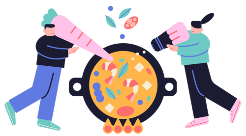 Food Delivery Illustrations & Animations | DrawKit