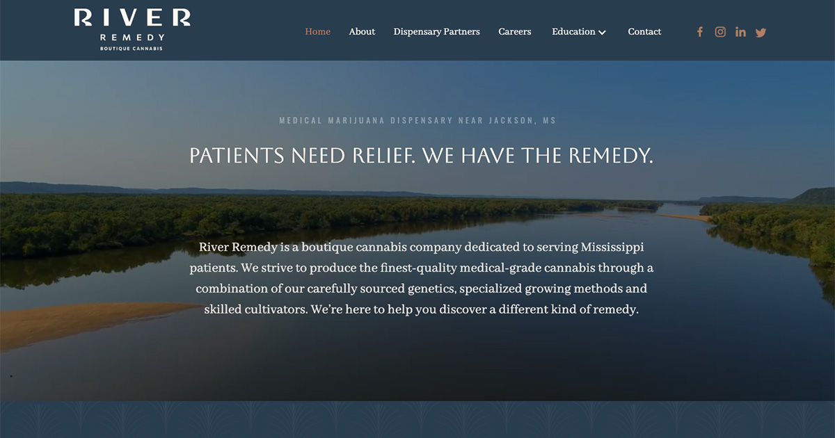Medical Marijuana Dispensary in Bryam, MS (Near Jackson) | River Remedy MS