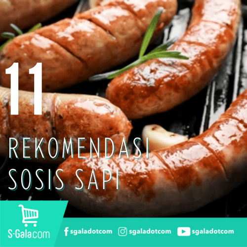 11 Rekomendasi Sosis Sapi Halal & Terenak 2023