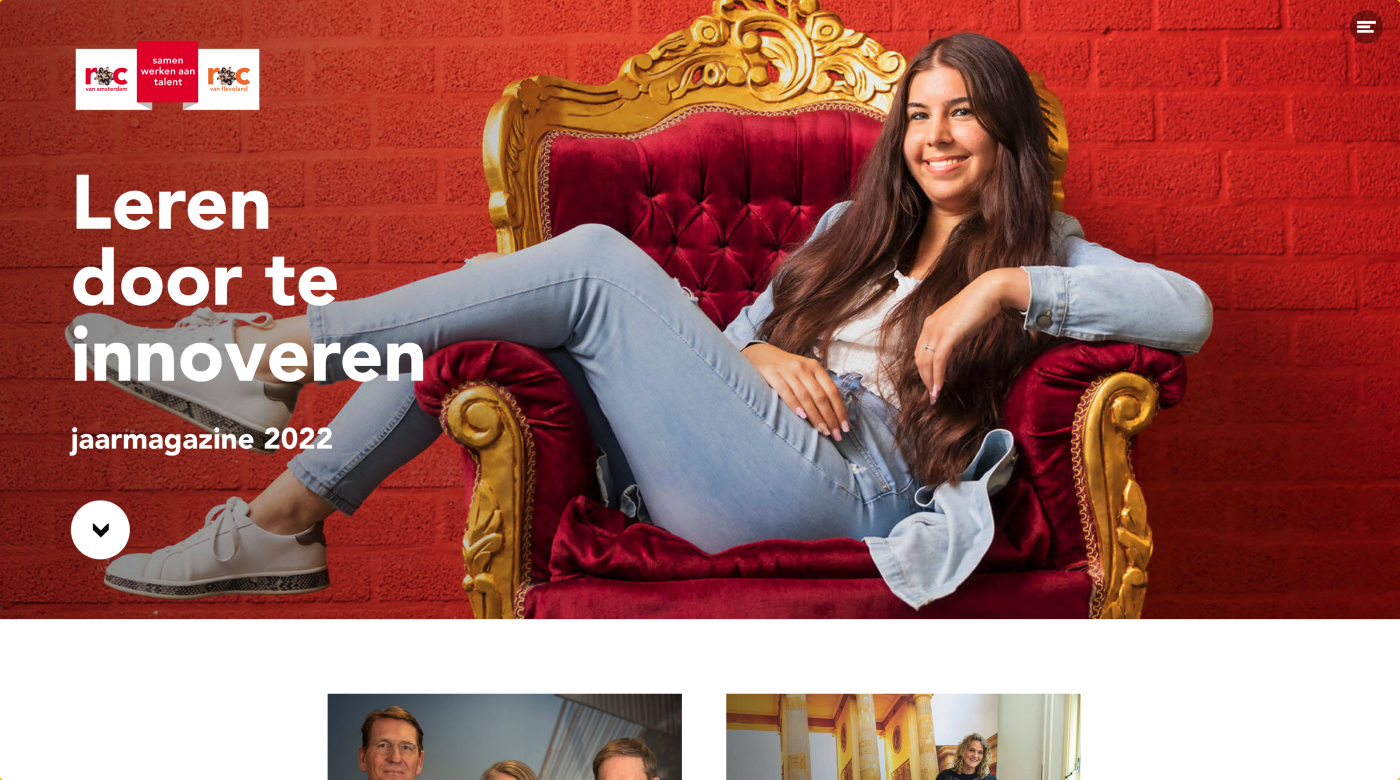 Maglr examples | ROC van Amsterdam - Jaarmagazine 2022