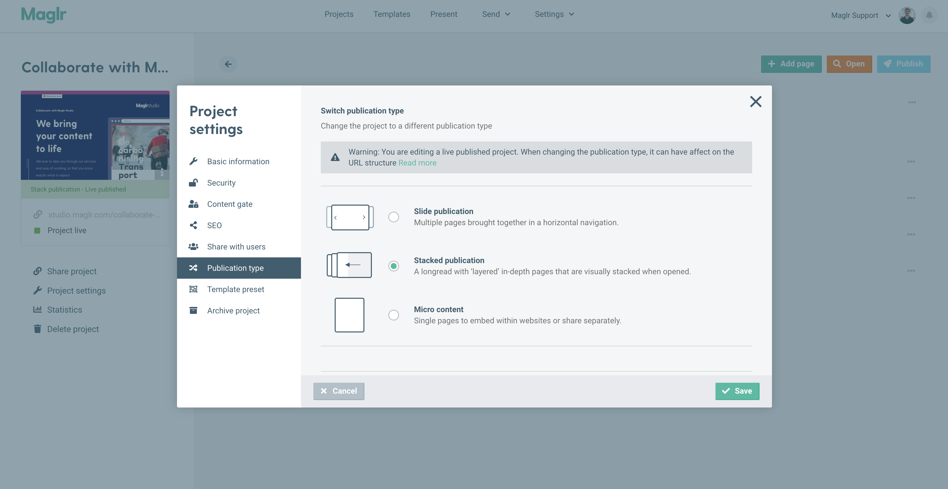 How to bring structure to your online publication - Maglr