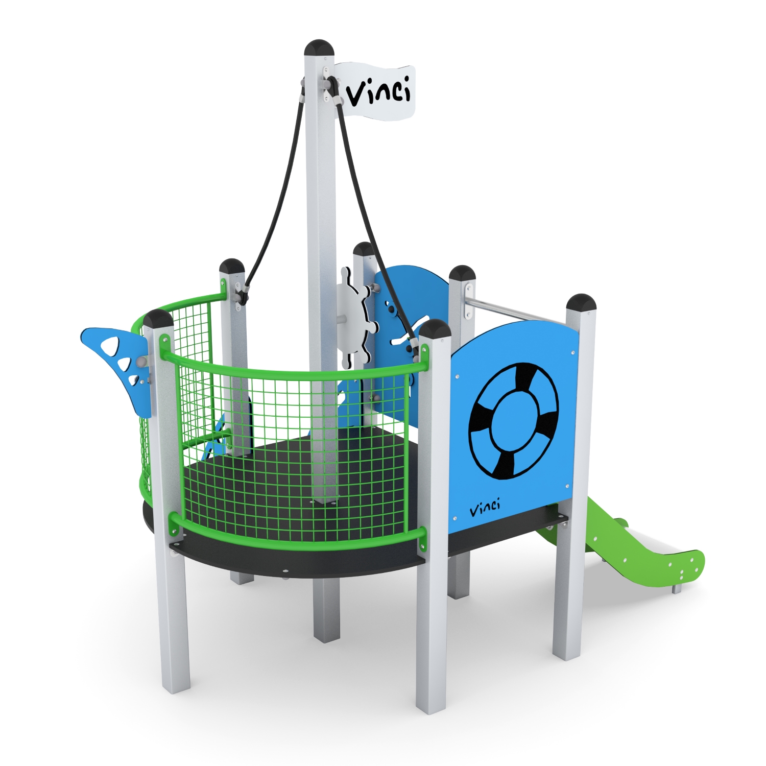 Small Single Cartoon House Play Structure 3 | Morti Sport & Play Equipment