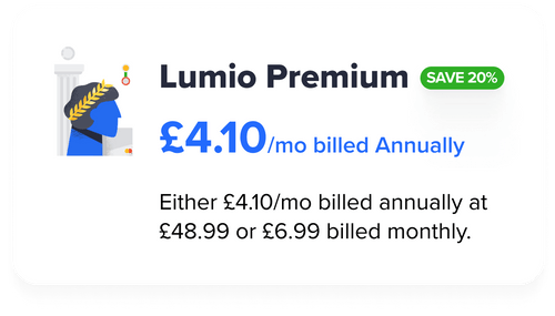Lumio - Find financial peace of mind in minutes