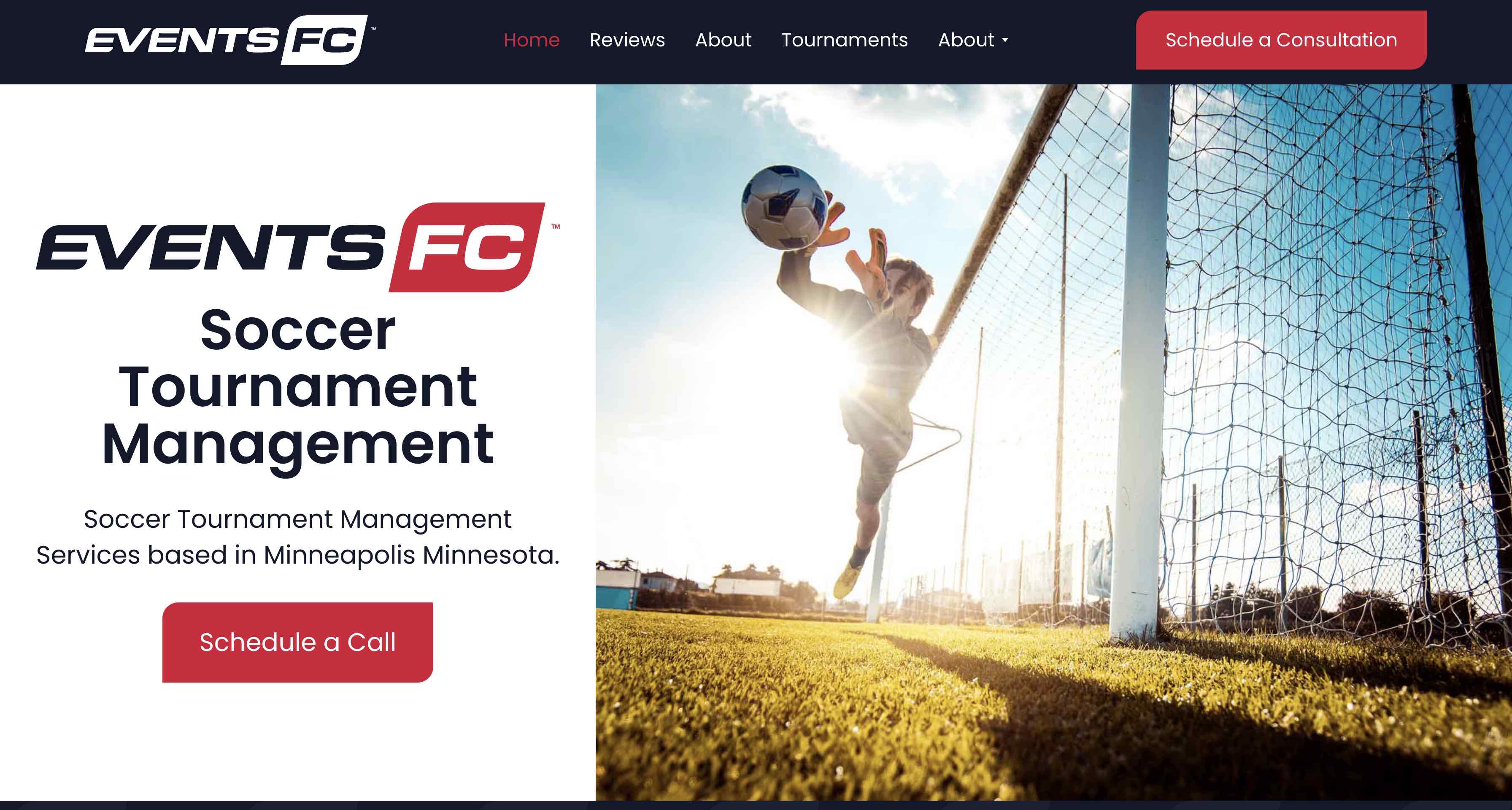 Events FC Soccer Tournament Management Services