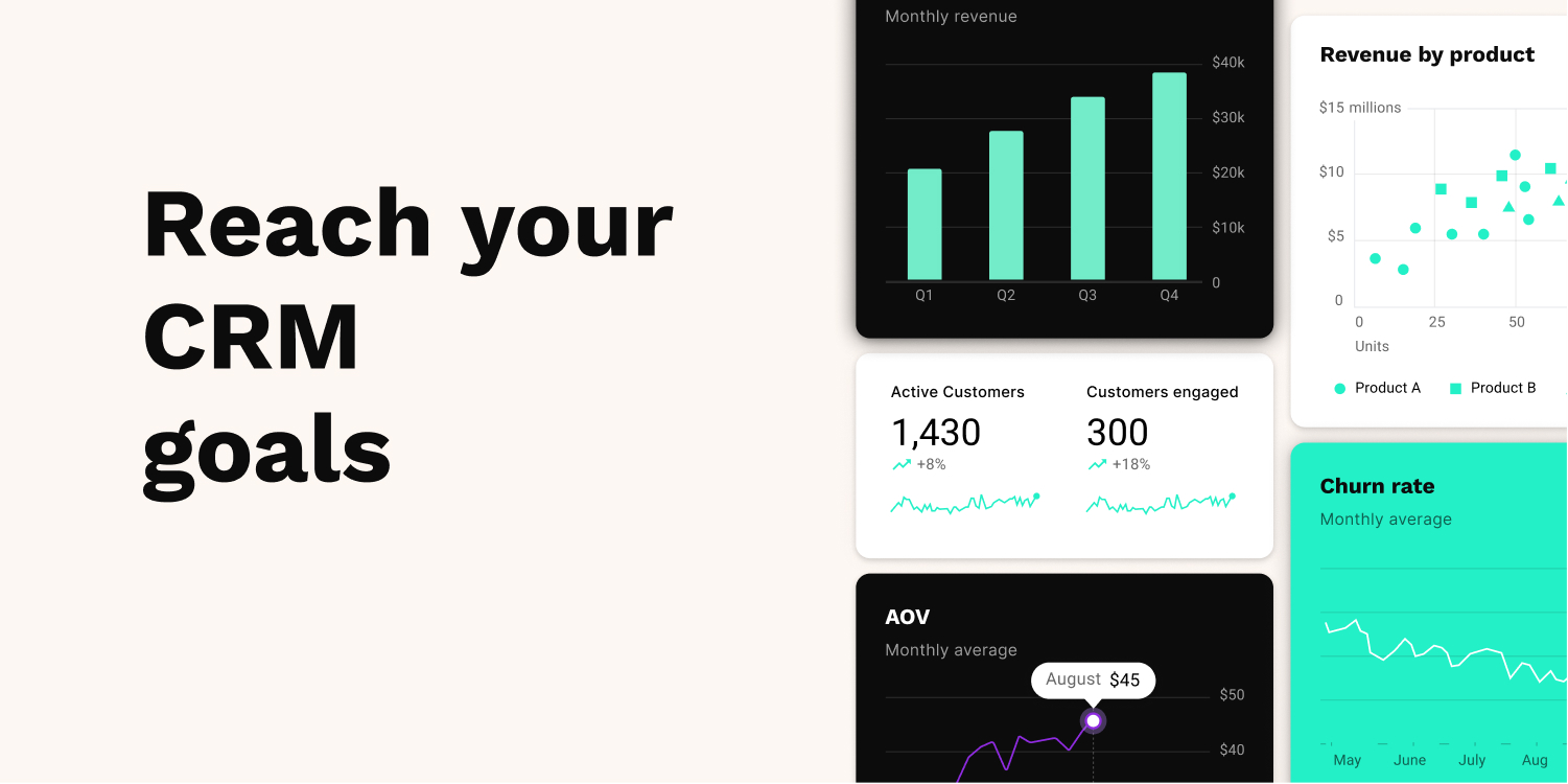 Reach your CRM goals