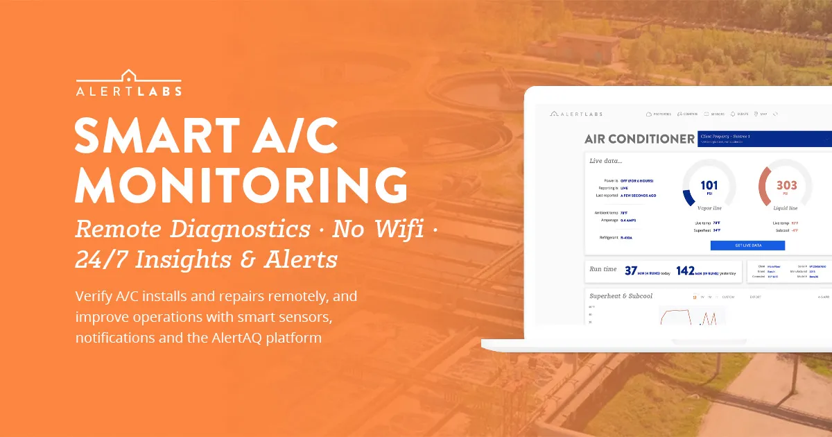 Smart A/C Monitoring for HVAC Businesses | Alert Labs