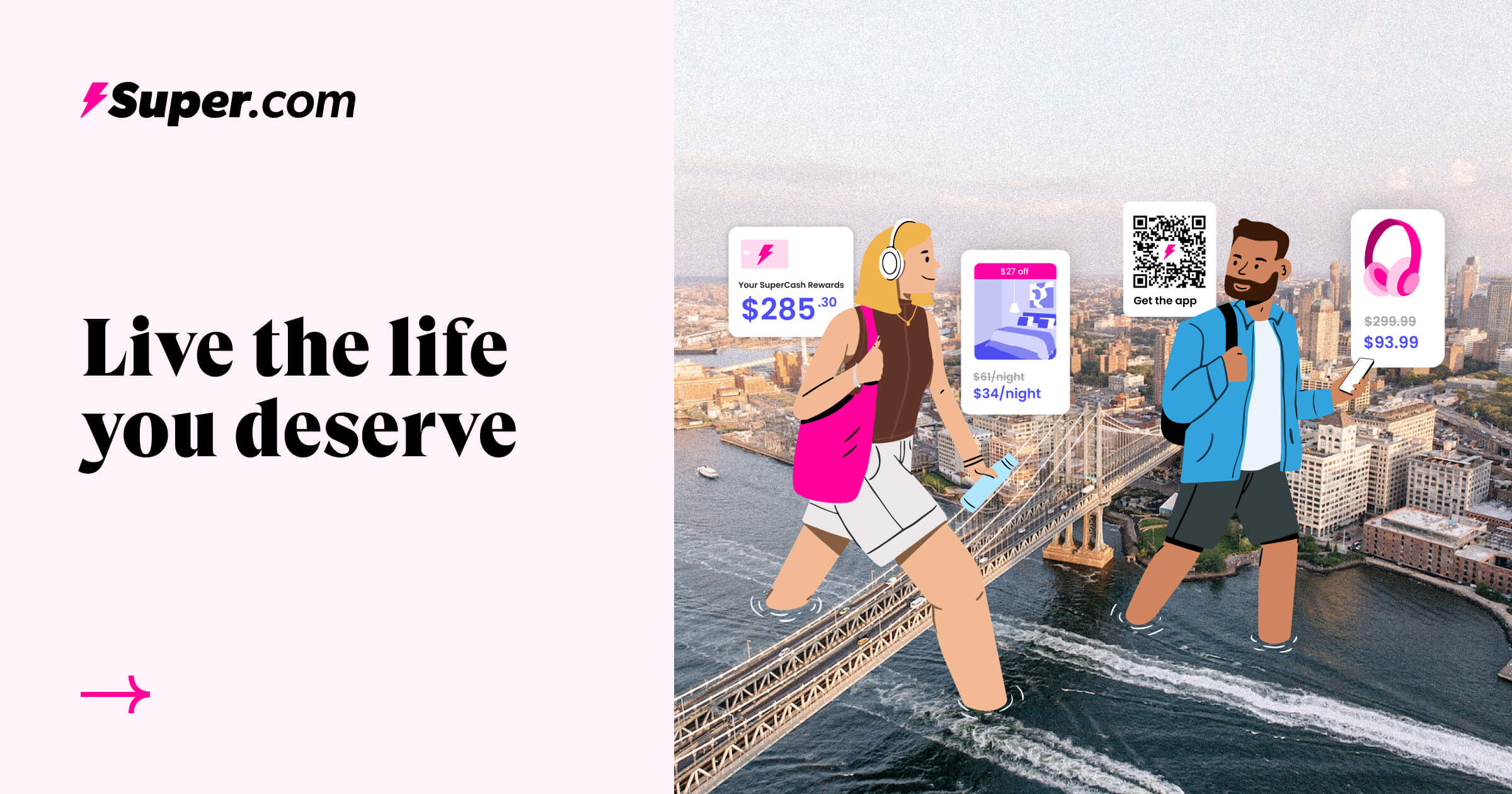 Super.com: Cashback, Travel, & Everyday Savings