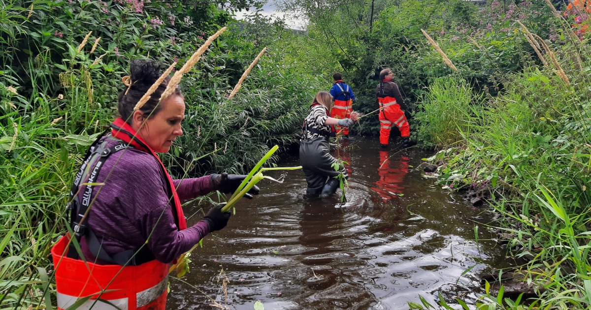 RSC supports Efficiency North in River Clean Up Day