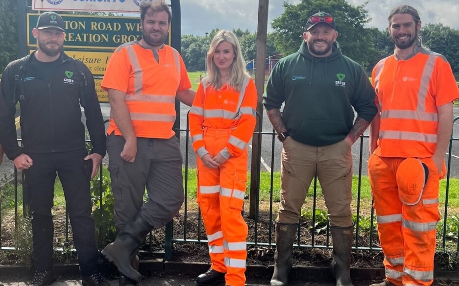 Working with Green Task Force to tackle INNS