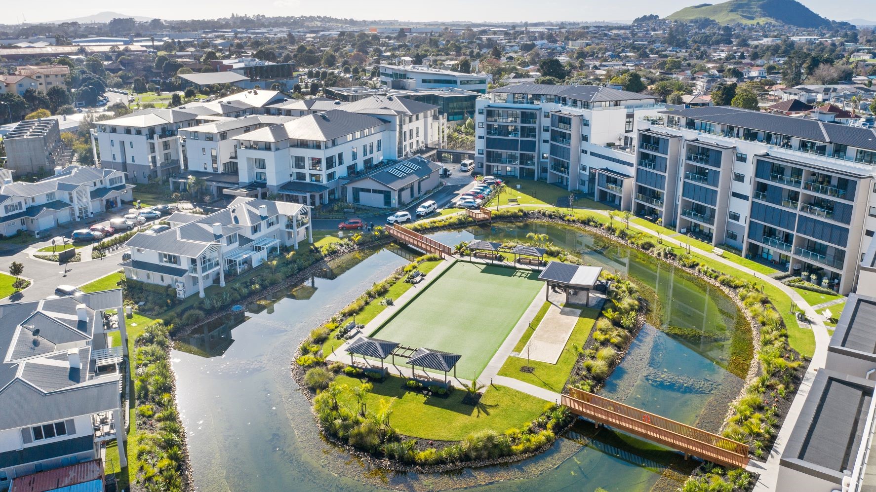 Ellerslie Retirement Village | A Project by Kamo Marsh Landscape ...