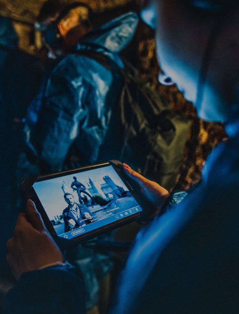 The Ruien - Interactive walk with tablets