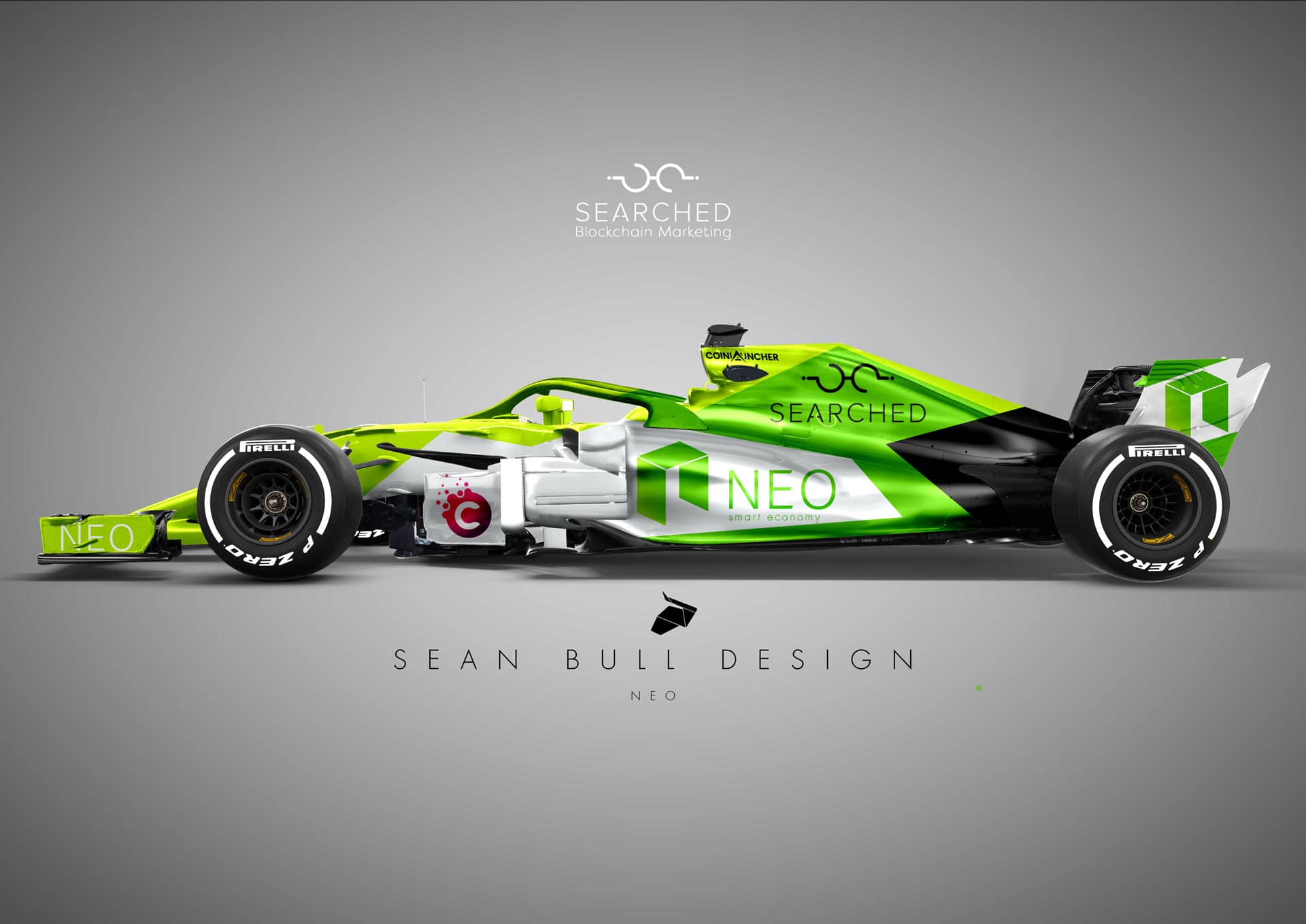 Blockchain F1 - Cryptocurrency Motorsport Concepts | Bitcoin Sponsorship