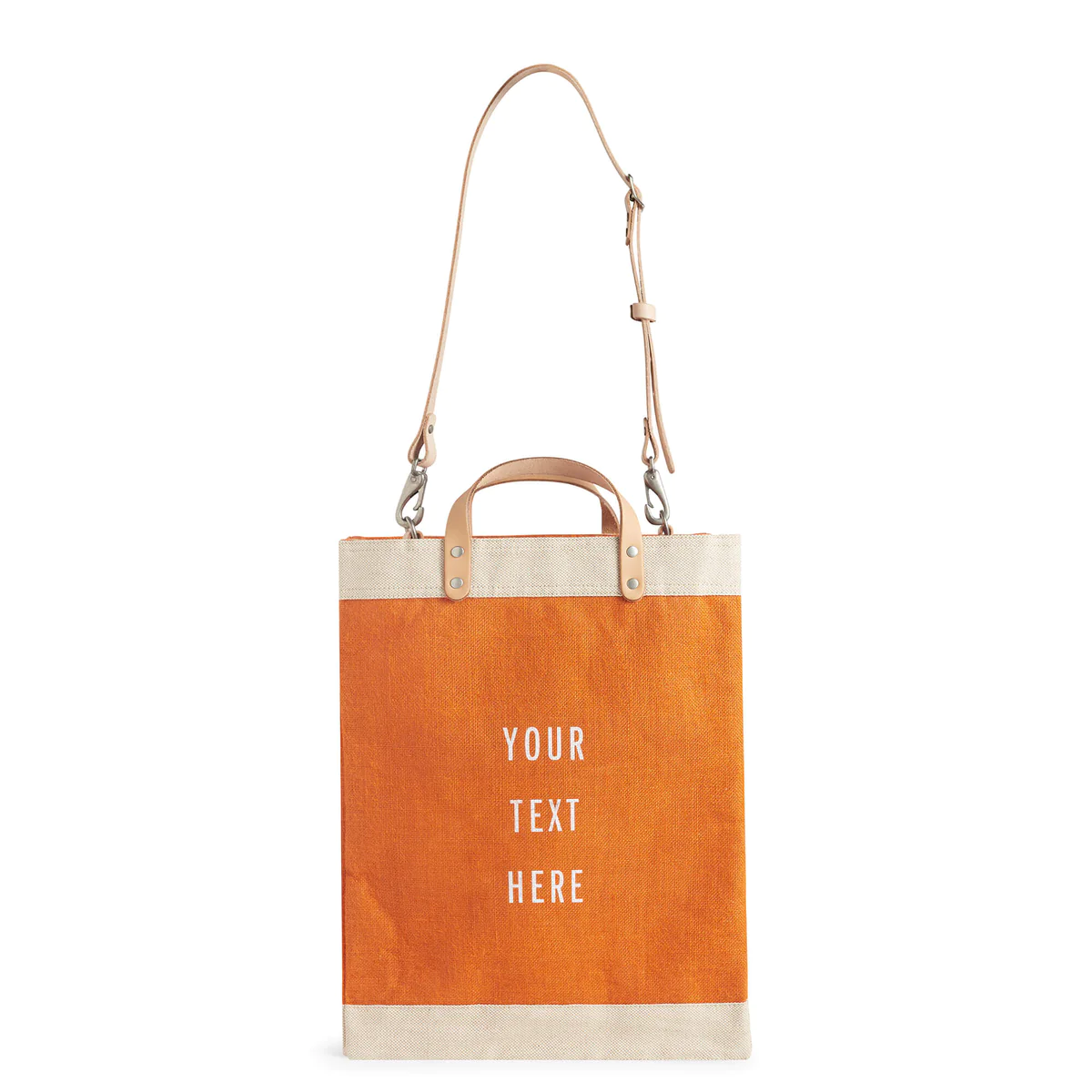 Apolis® Market Bag in Citrus With Strap