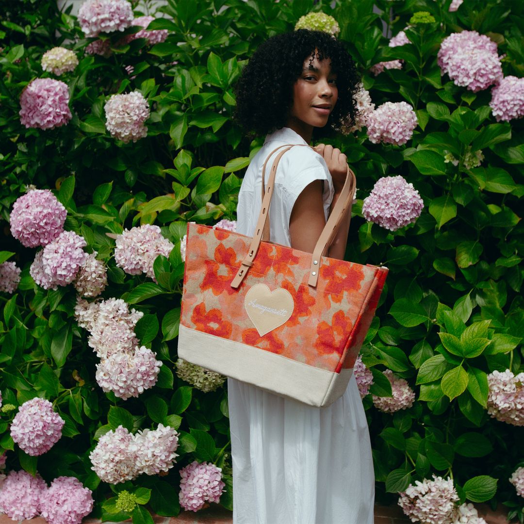 The Apolis® Original Market Bag with Embroidered Heart