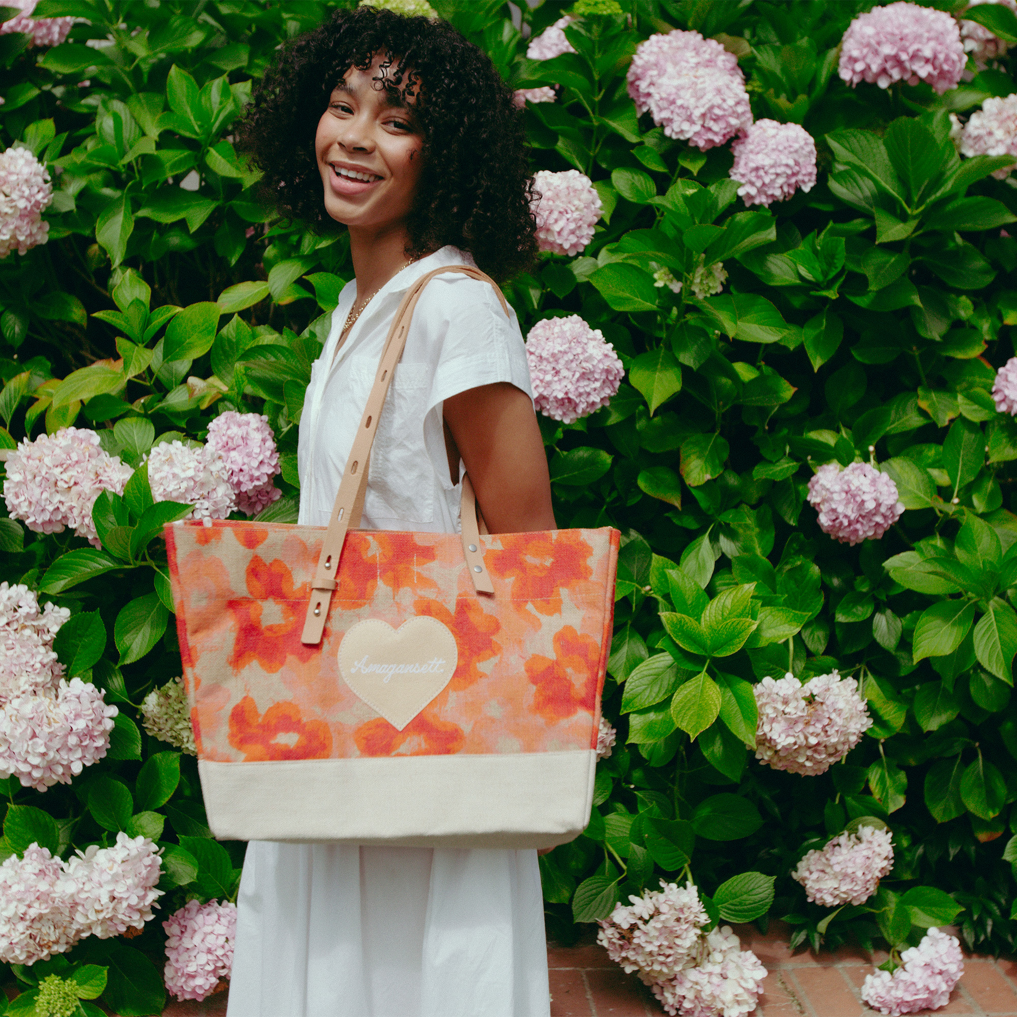 The Apolis® Original Market Bag with Embroidered Heart
