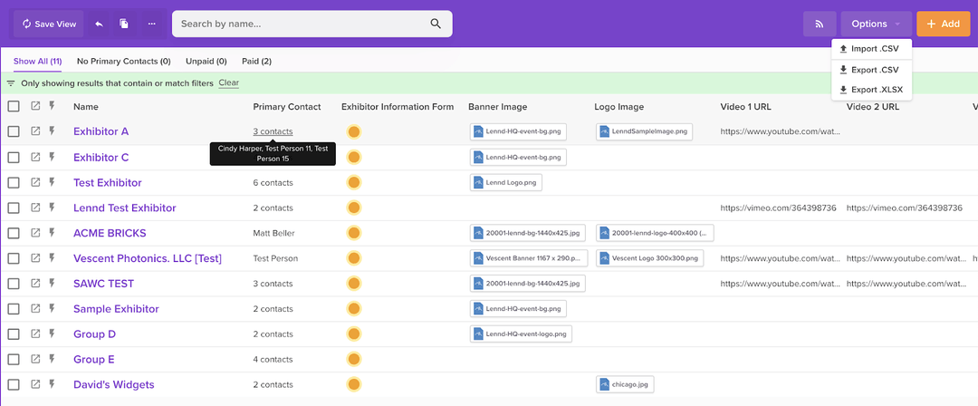 Sessionboard: Next-Gen Speaker and Content Management