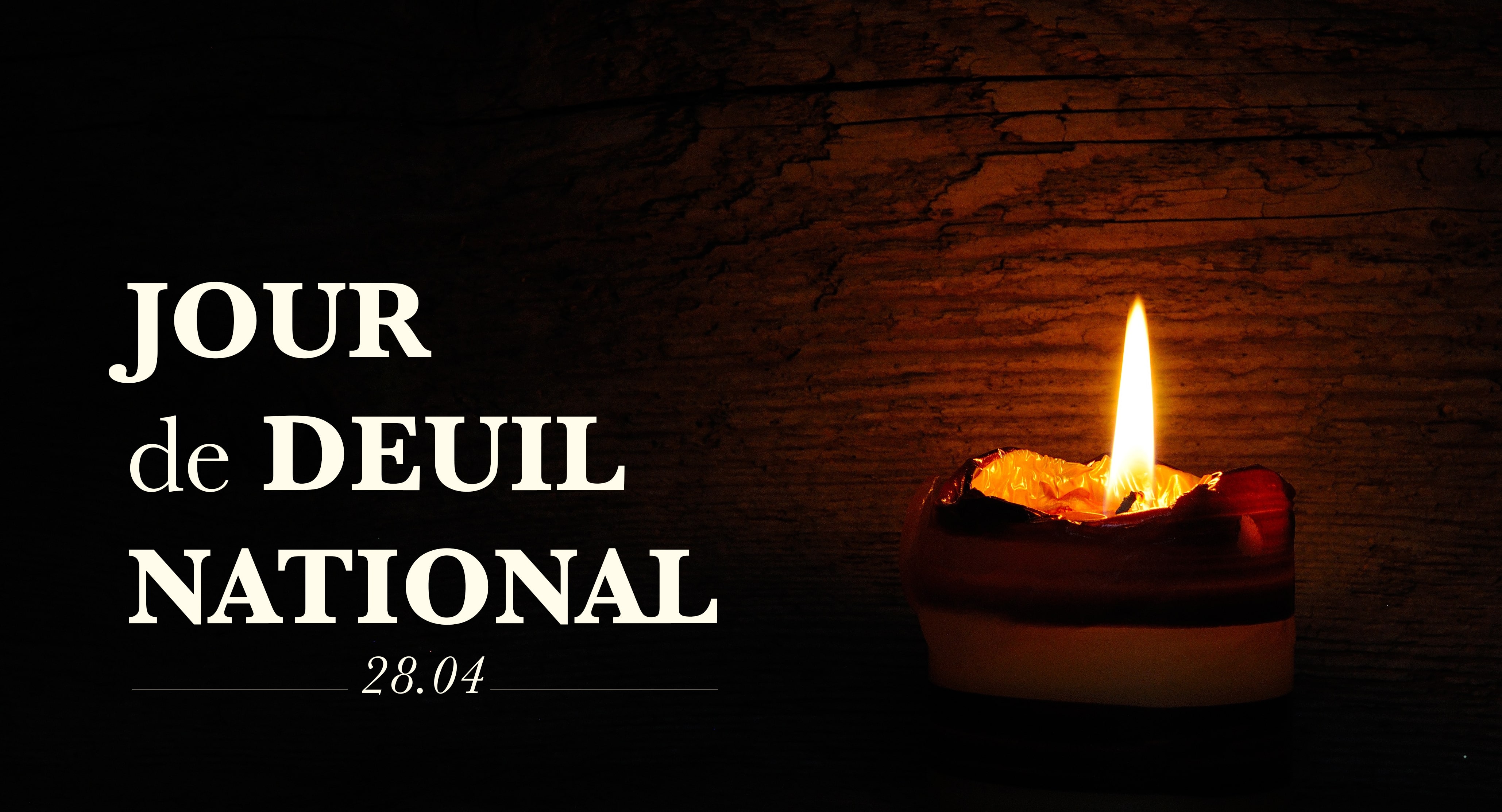 Le 28 avril, c’est Jour de deuil au Québec