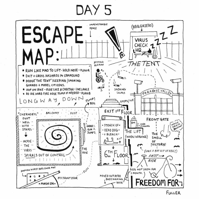 THE QUARANTINE MAPS | By Gareth Fuller