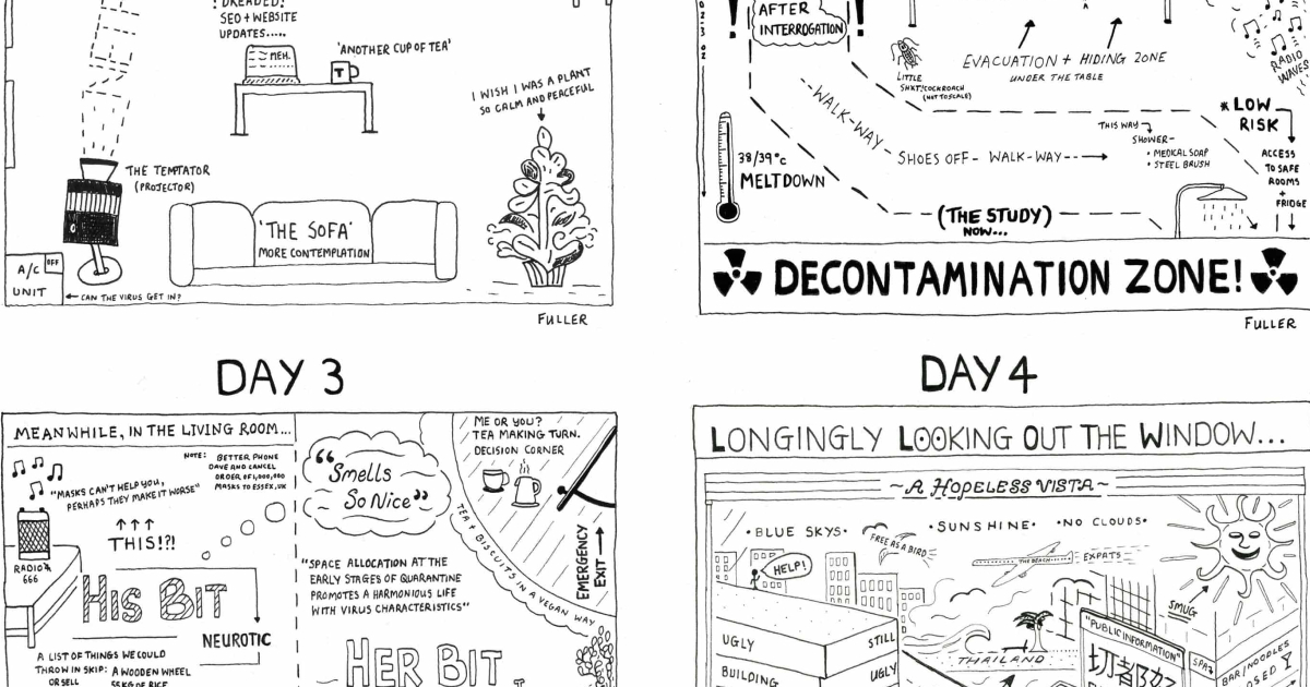 THE QUARANTINE MAPS | By Gareth Fuller