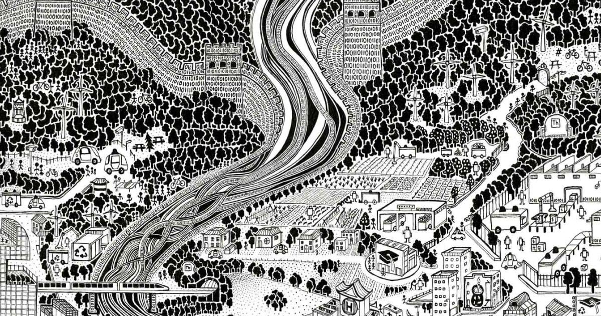 SHOU | Drawing by Gareth Fuller