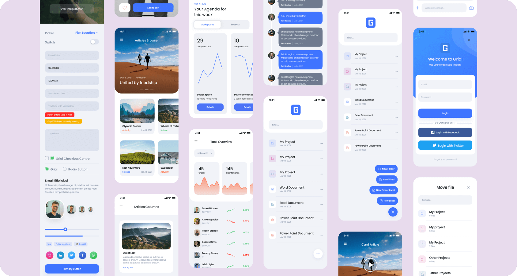 Grial UI Kit 4 For .NET MAUI - October Update