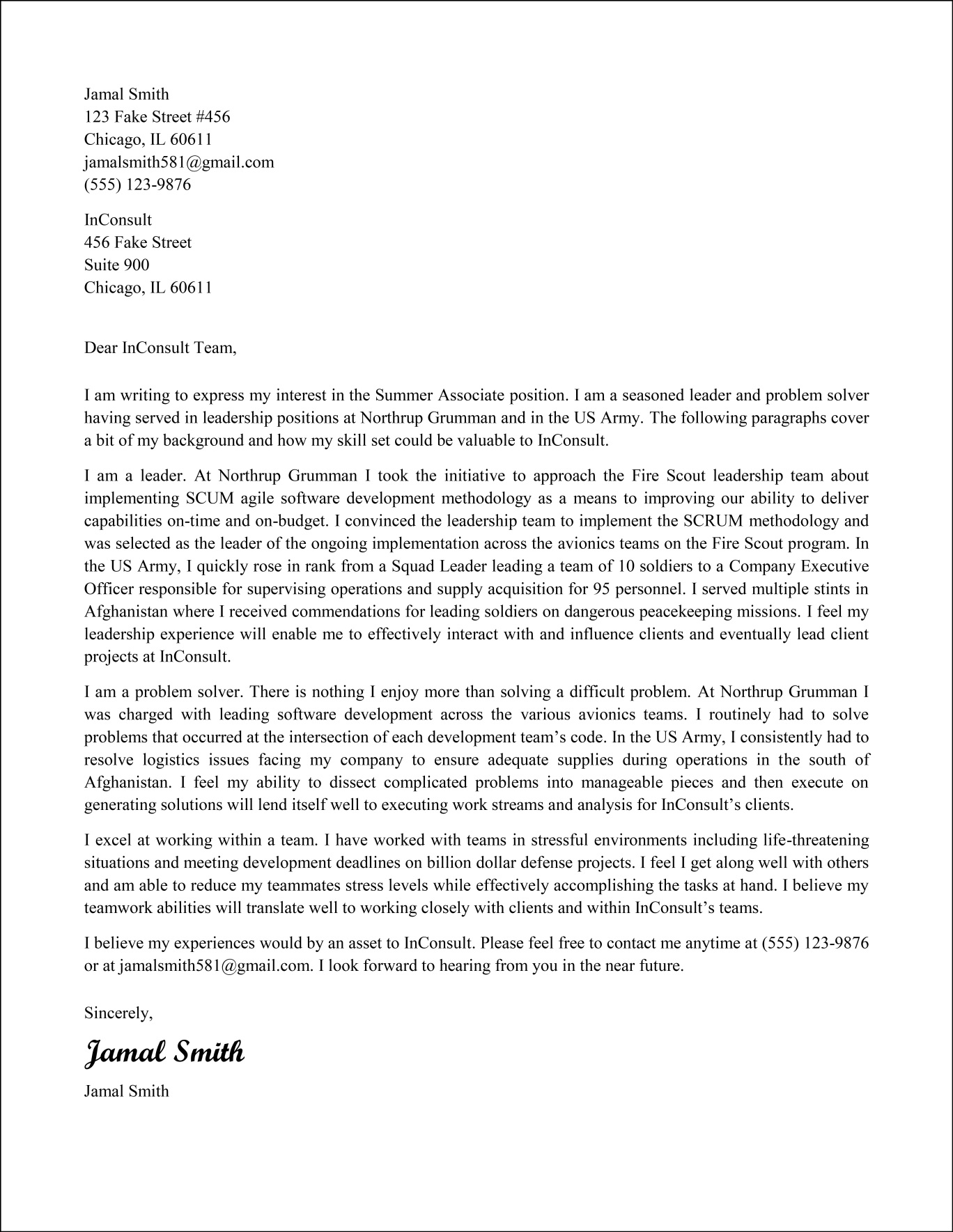 Prompt - Crafting awesome cover letters