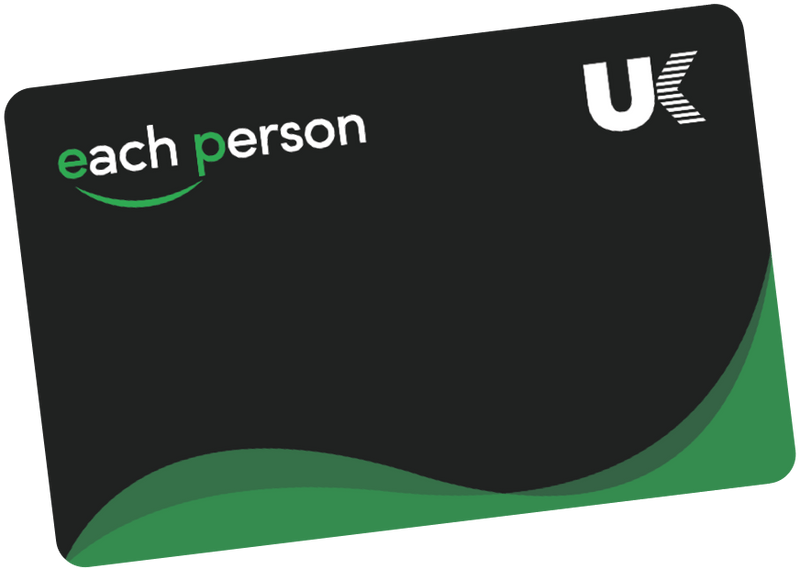 The Each Person Diesel Card