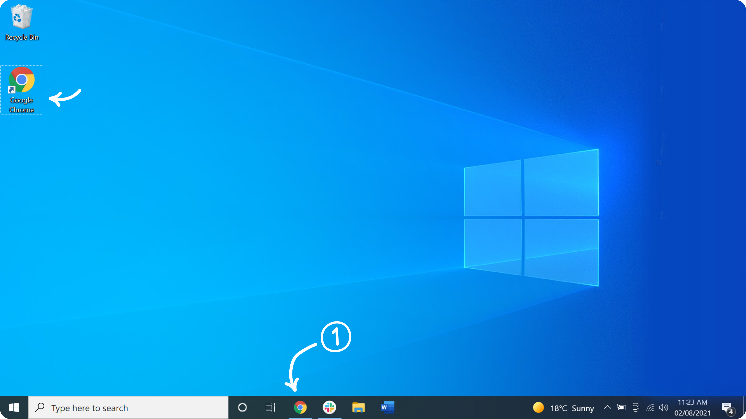 How To Find Open Google Chrome