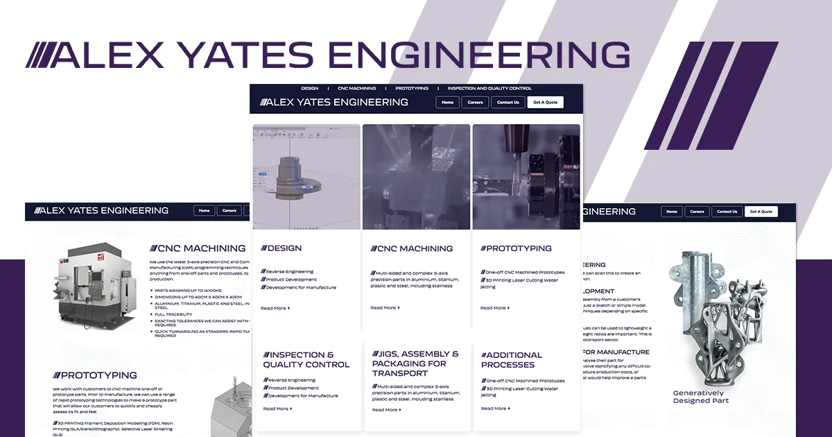 Alex Yates Engineering | CNC Machining and Precision Engineering