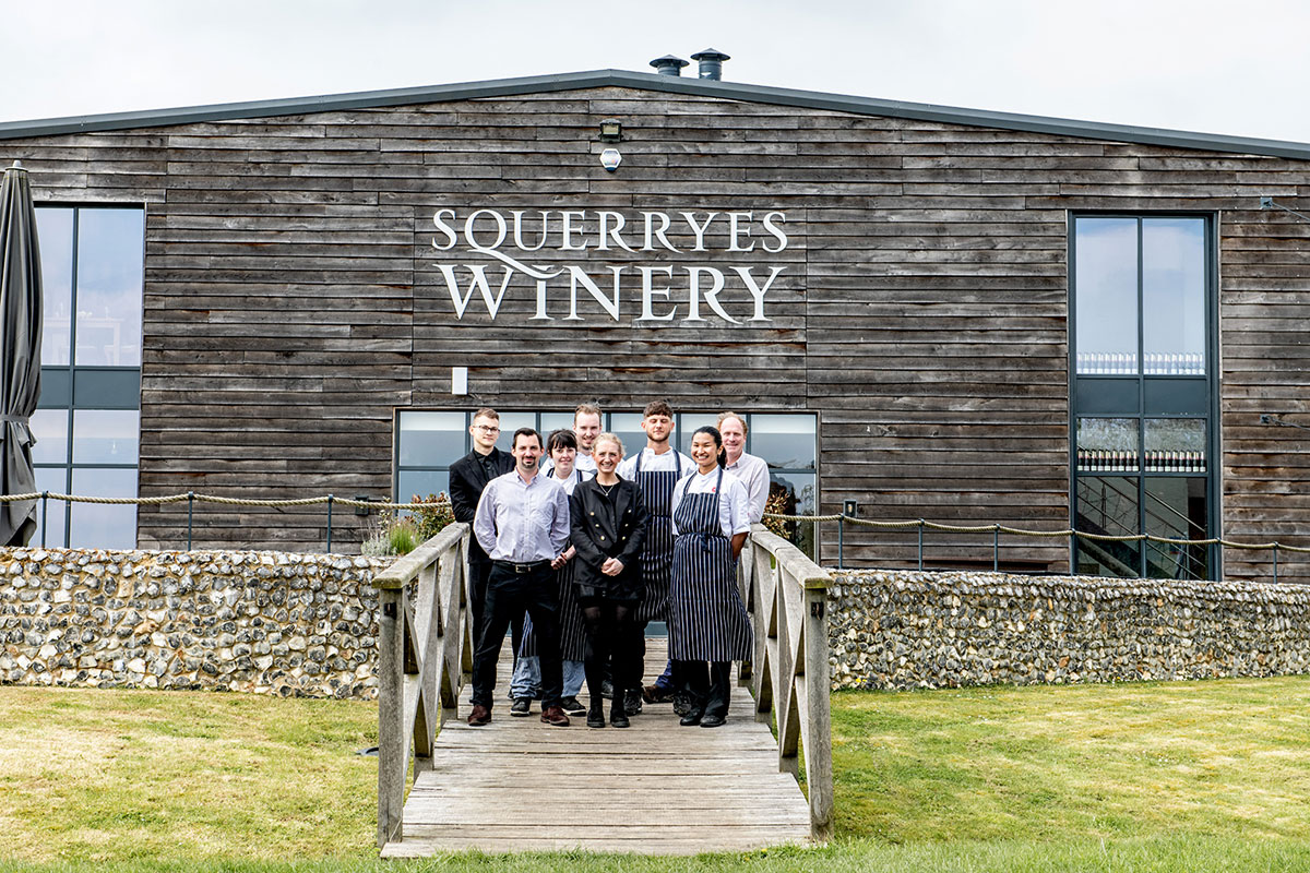 Squerryes a welcome reward for the Winery Restaurant | AA rosette award