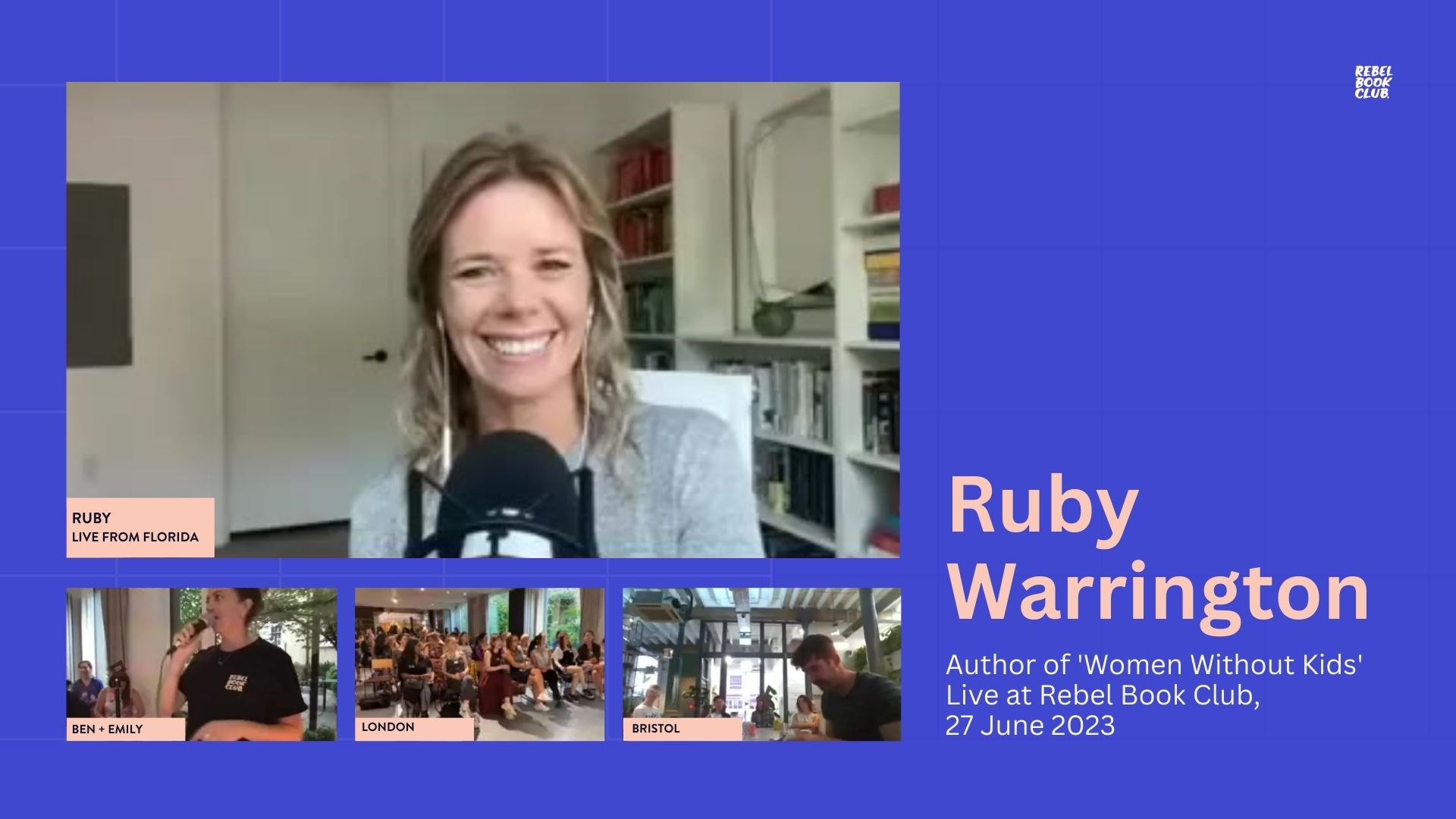 Live Q+A with Ruby Warrington | Women Without Kids | June 2023