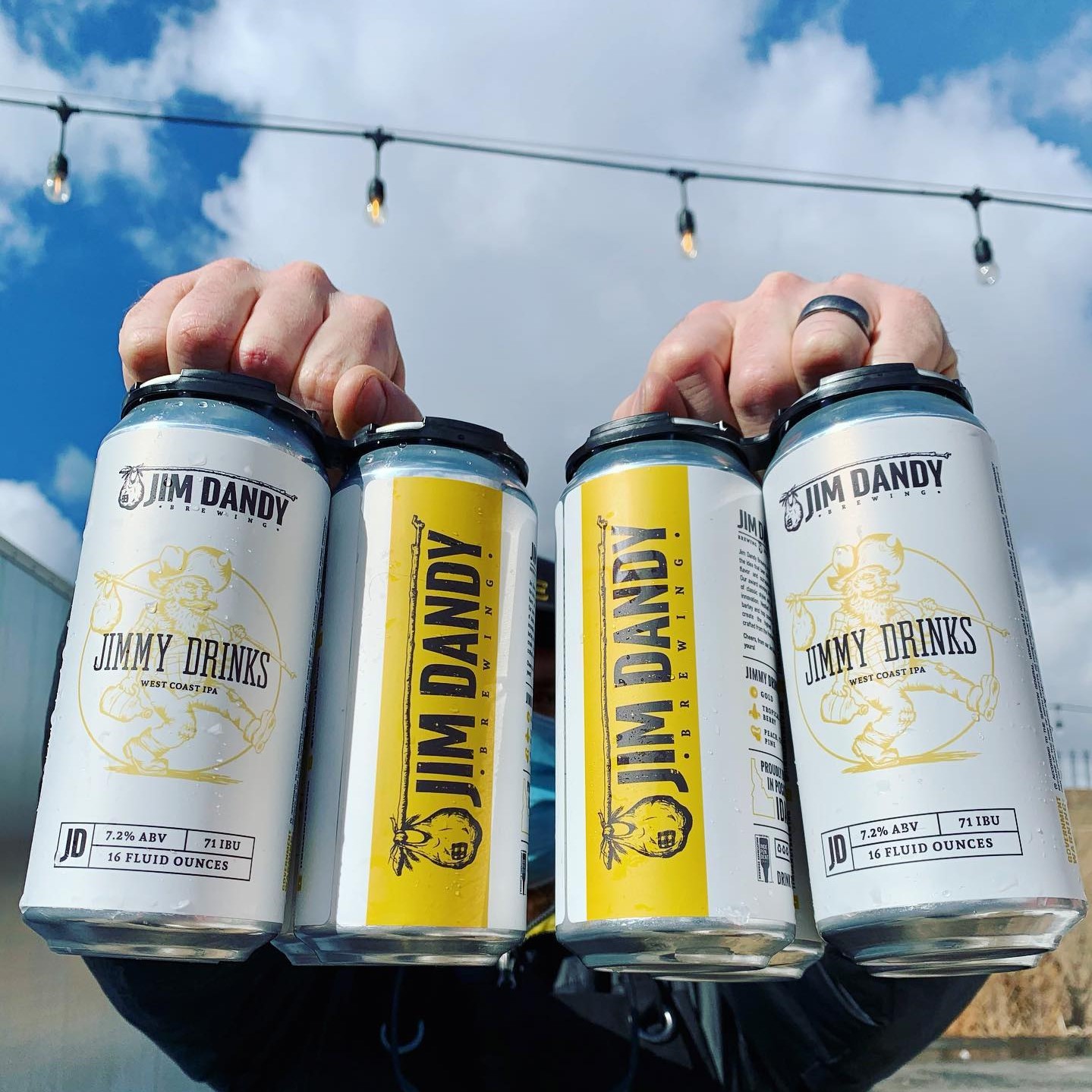 Jimmy Drinks West Coast IPA | Jim Dandy Brewing