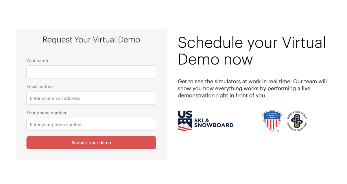 Book a Virtual Demo