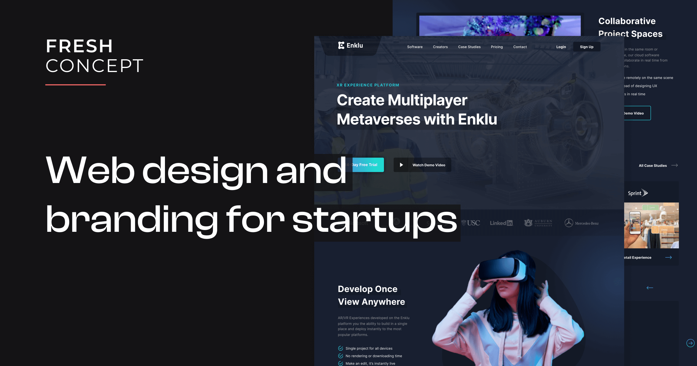 Fresh Concept | Web Design & Branding for Startups