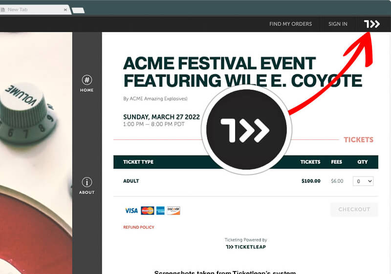 Ticketleap Pricing vs TicketSpice | TicketLeap Alternative