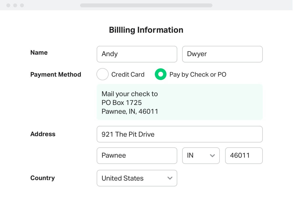 Sell Tickets Online and Accept Mailed Check Payments