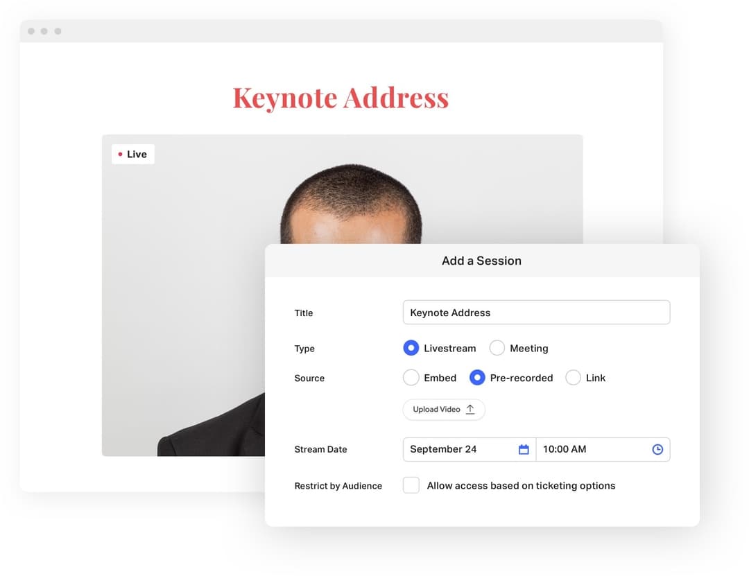 Virtual Event Software - Sell Tickets for Virtual Events