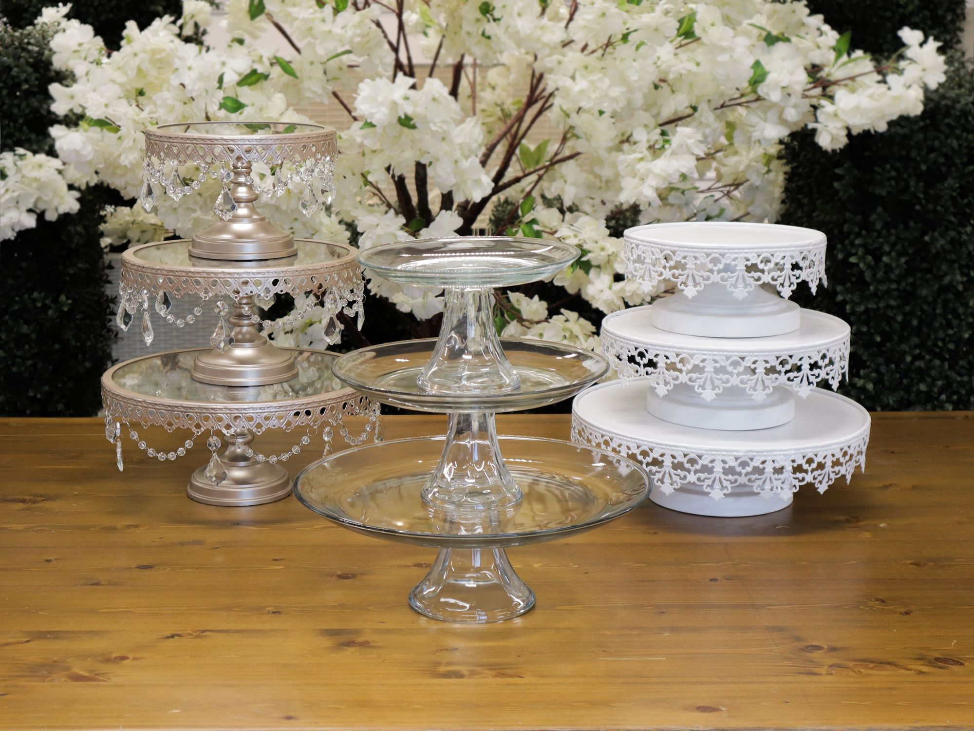Fancy Food Display Trays & Stands | Triple T Party Rentals