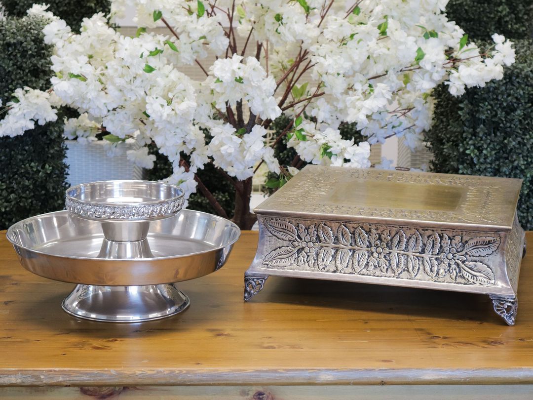 Fancy Food Display Trays & Stands | Triple T Party Rentals