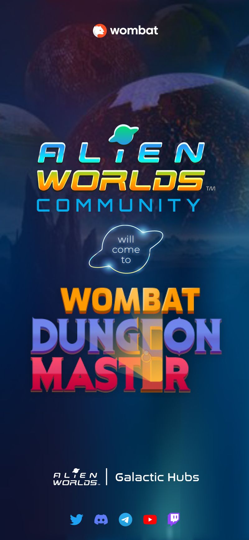 Wombat – Play. Own. Be Yourself.