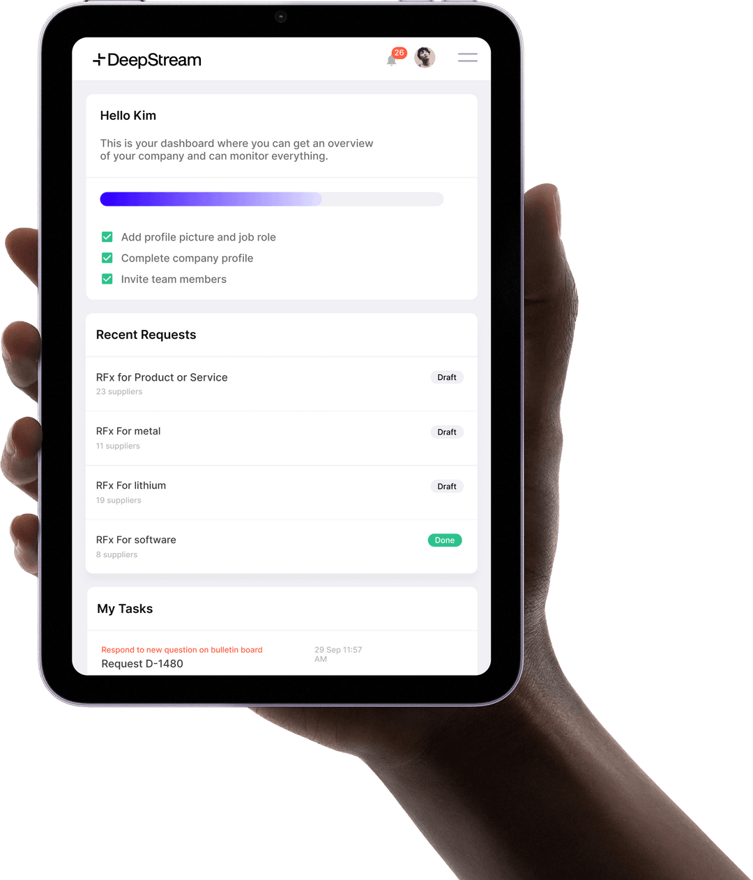 DeepStream | Procurement Software
