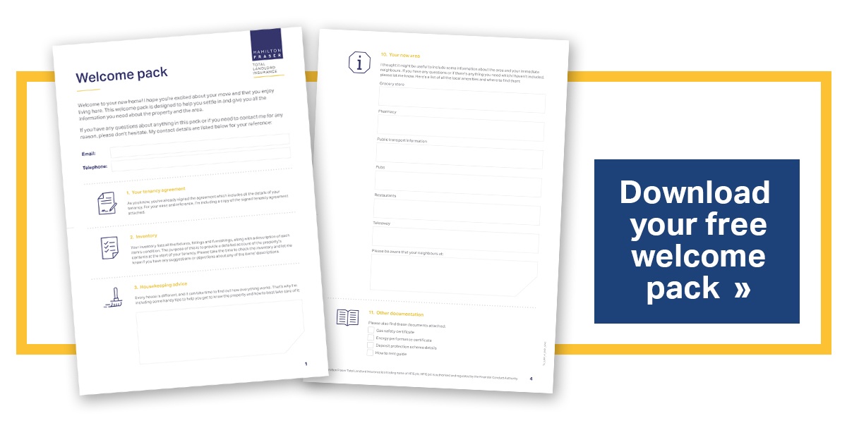 Why you need a tenant welcome pack and what you should include - Total ...