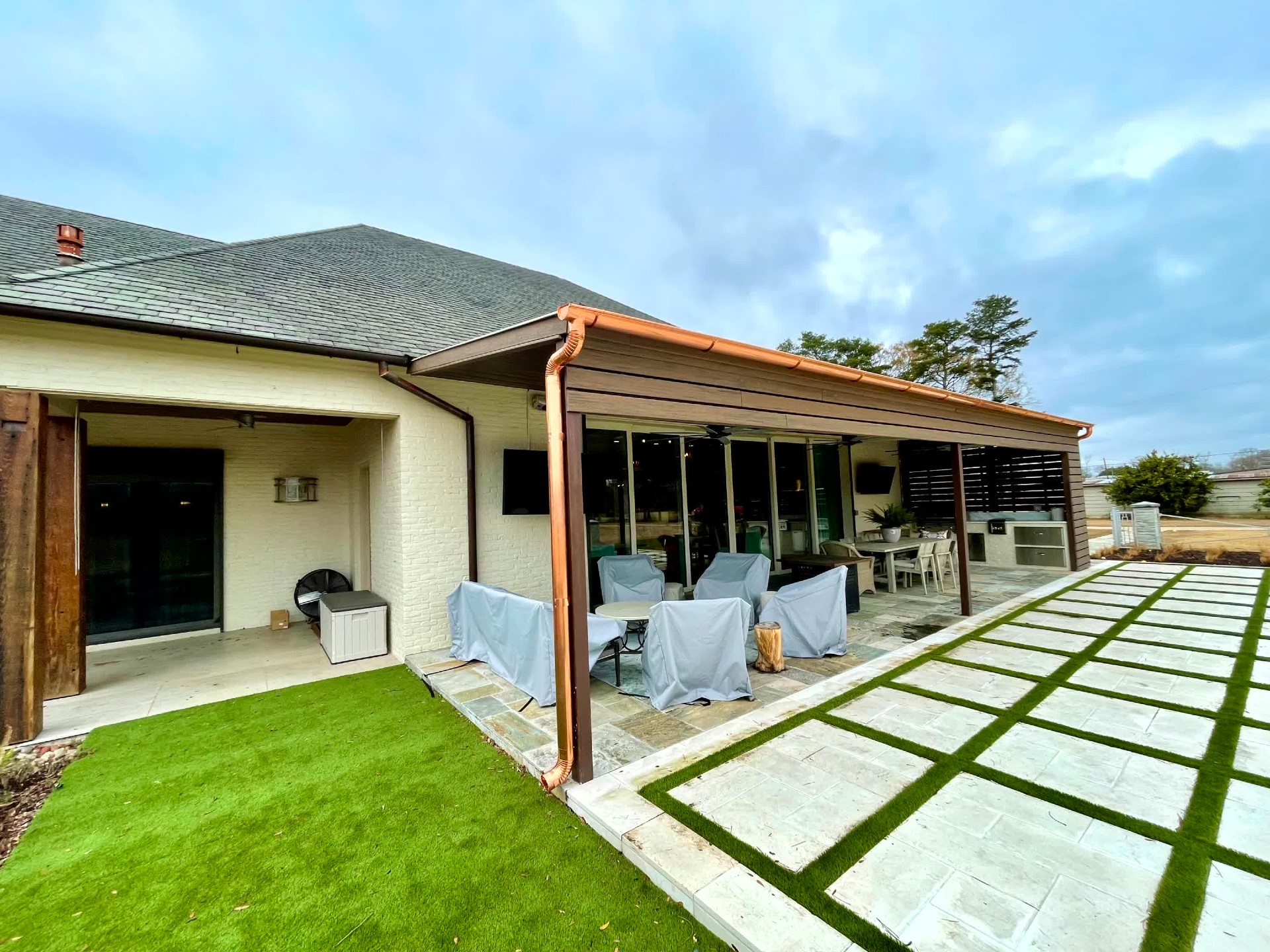 Half Round Gutters Gallery | Specialty Gutter Solutions